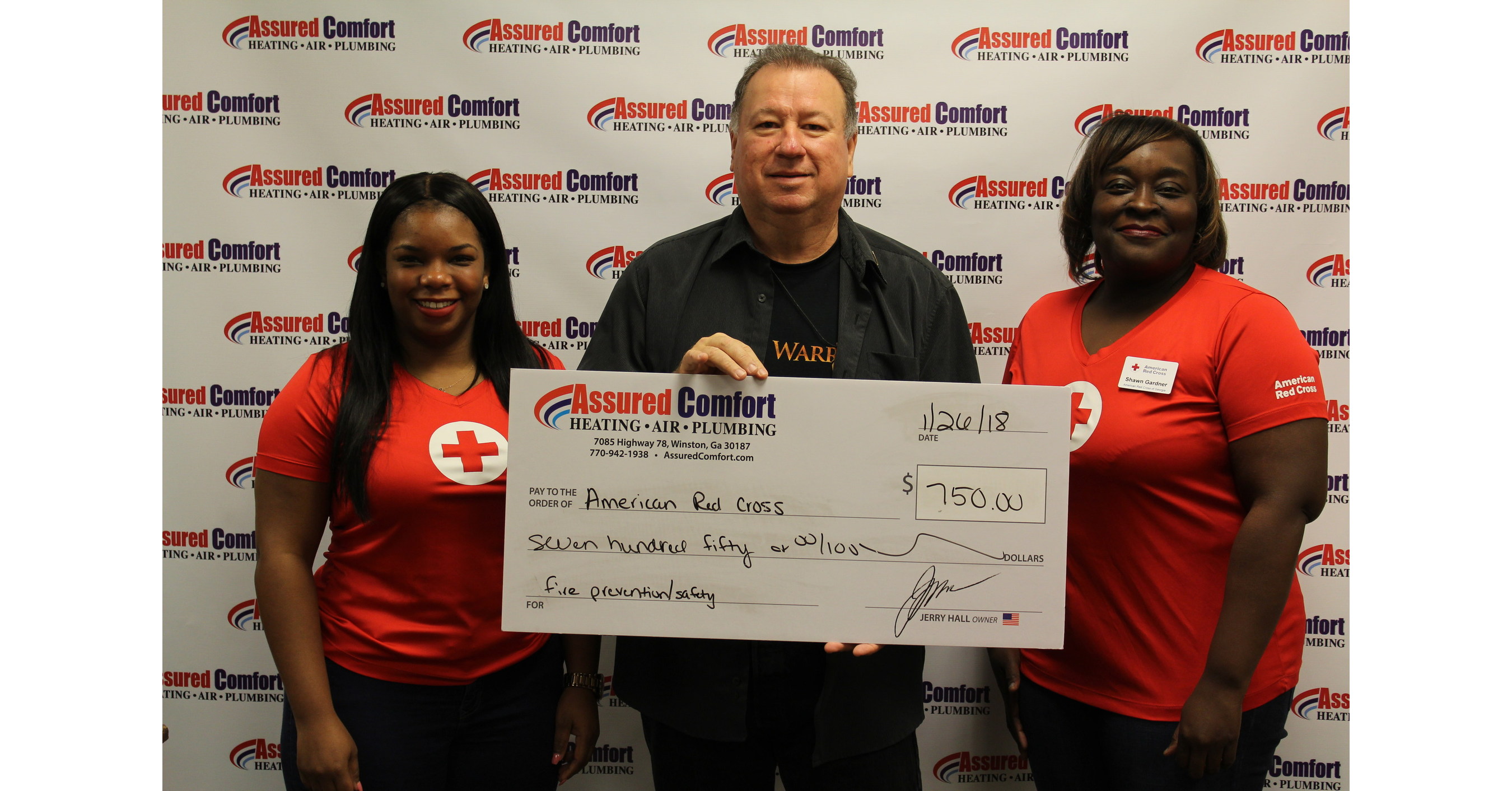 American Red Cross of Georgia Receives Donation from Local Home Service ...