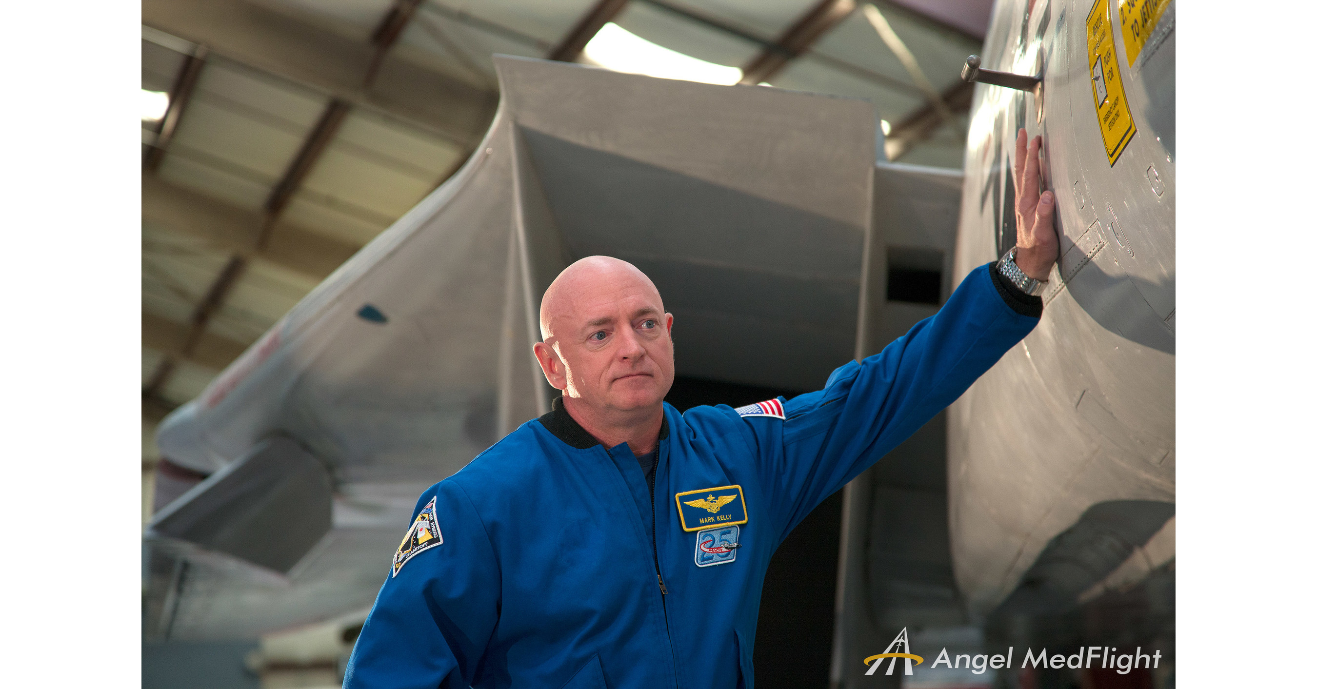Astronaut Mark Kelly Discusses Significance of Air Medical Transports ...