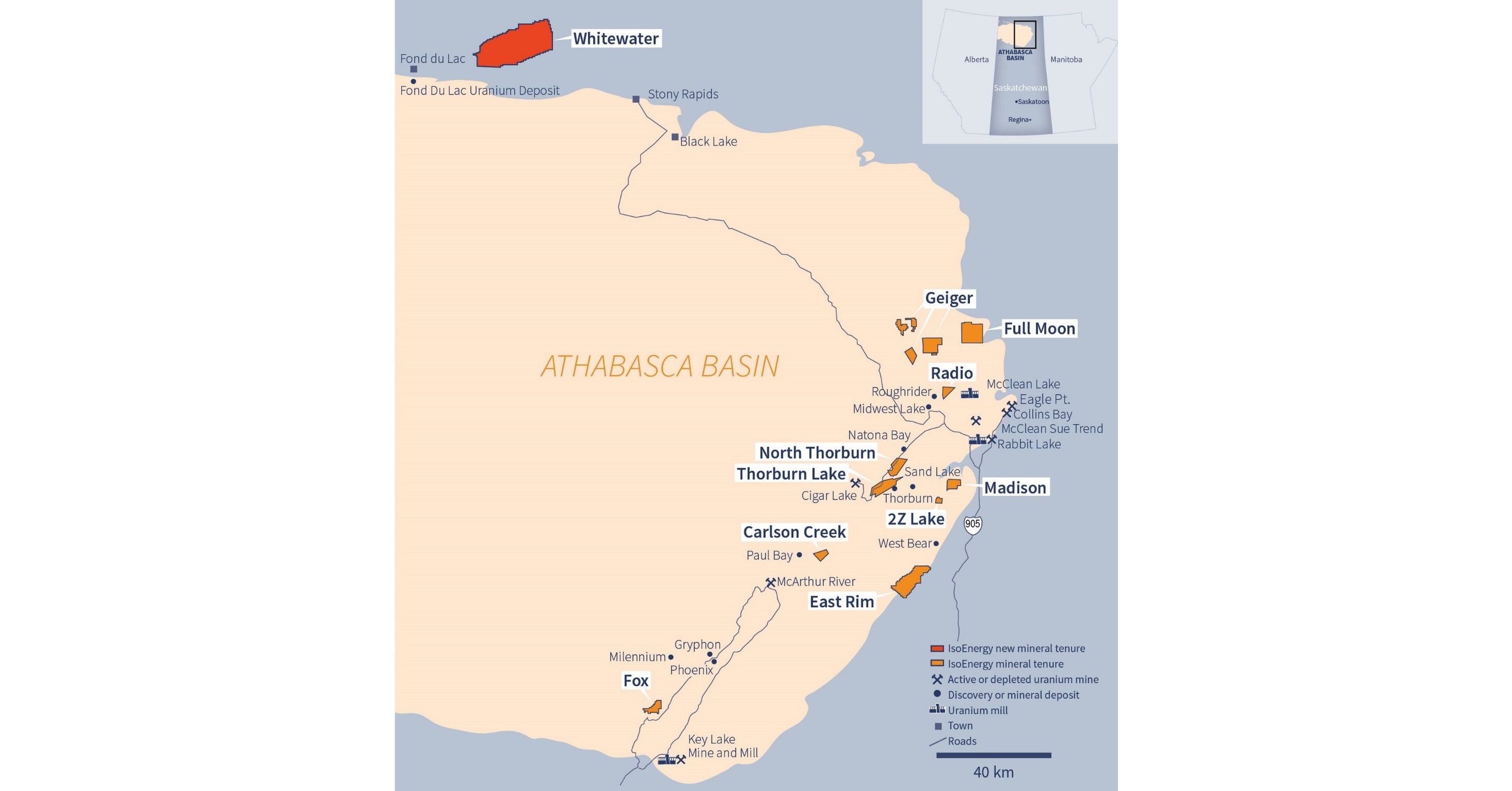 IsoEnergy Stakes New Uranium Exploration Property in the Athabasca Basin
