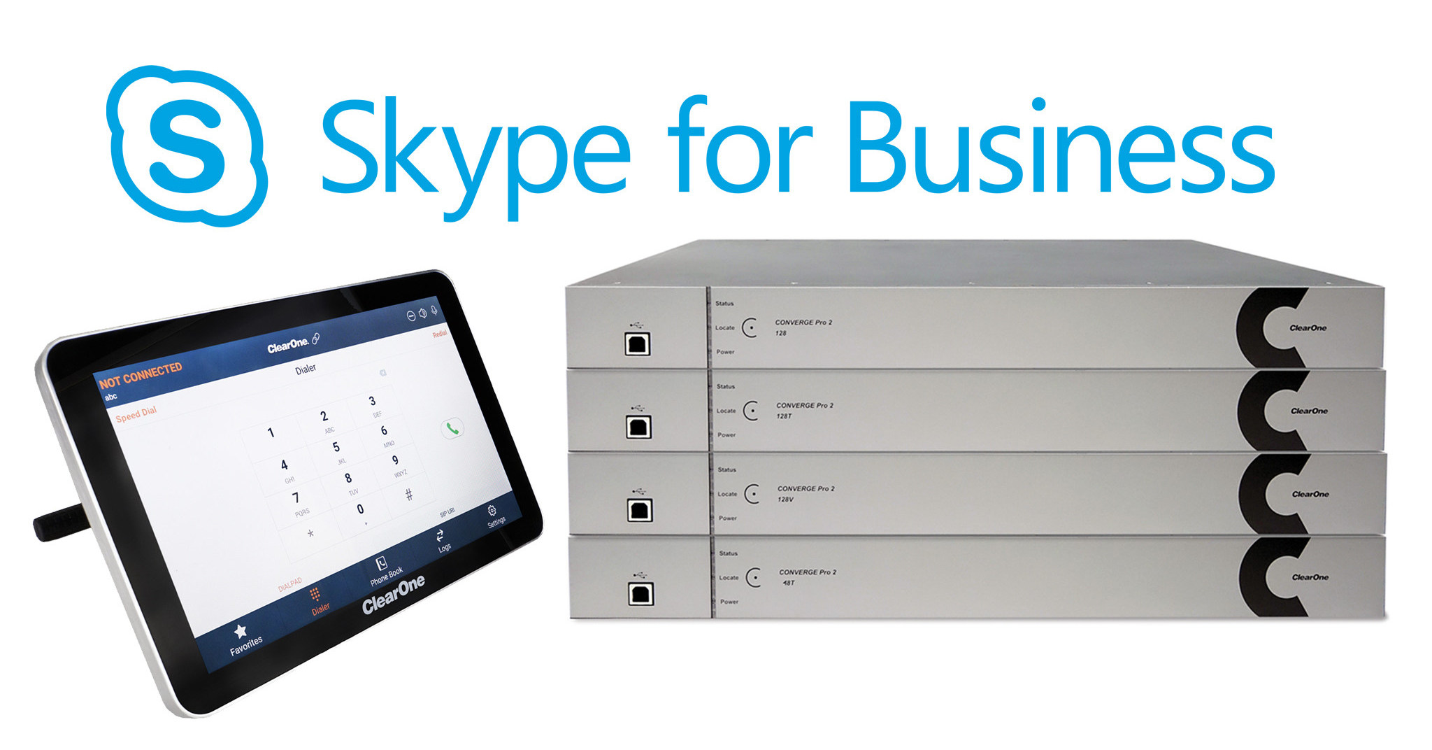 ClearOne® CONVERGE® Pro 2 Series Now Supports Built-In Skype® for ...