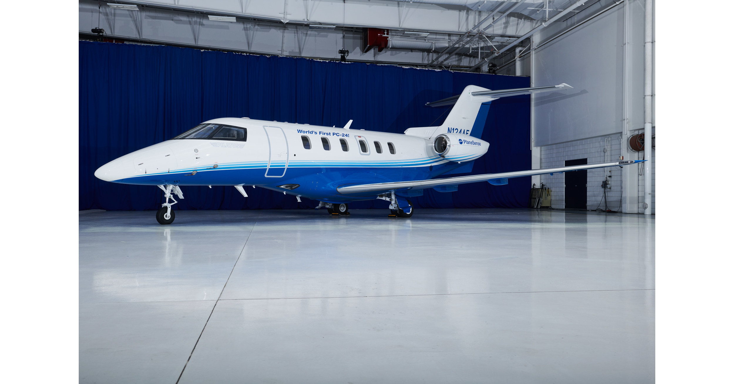 PlaneSense, Inc. Celebrates the Arrival of World's First Pilatus PC-24 Jet