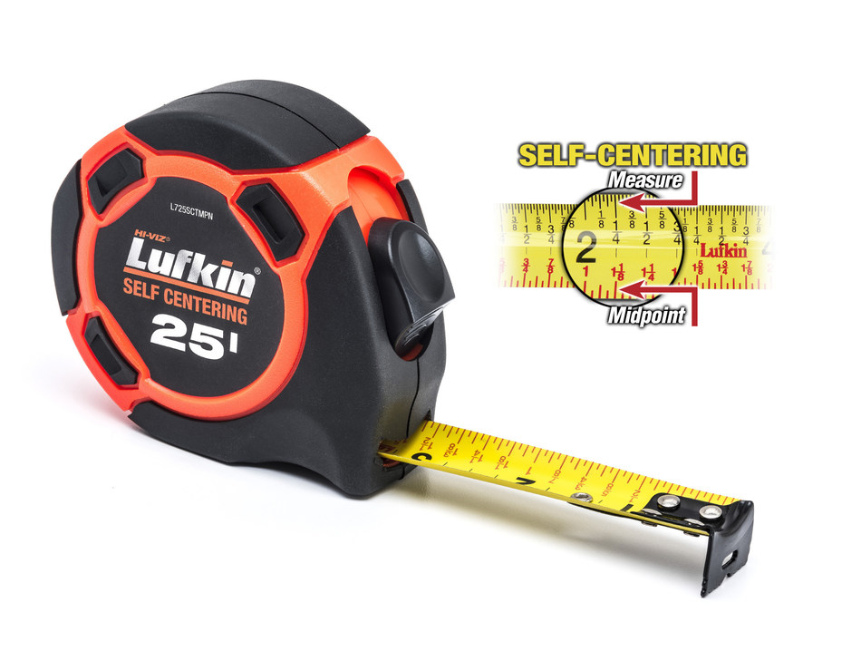 Crescent/Lufkin® Introduces New Self‑Centering Tape Measure