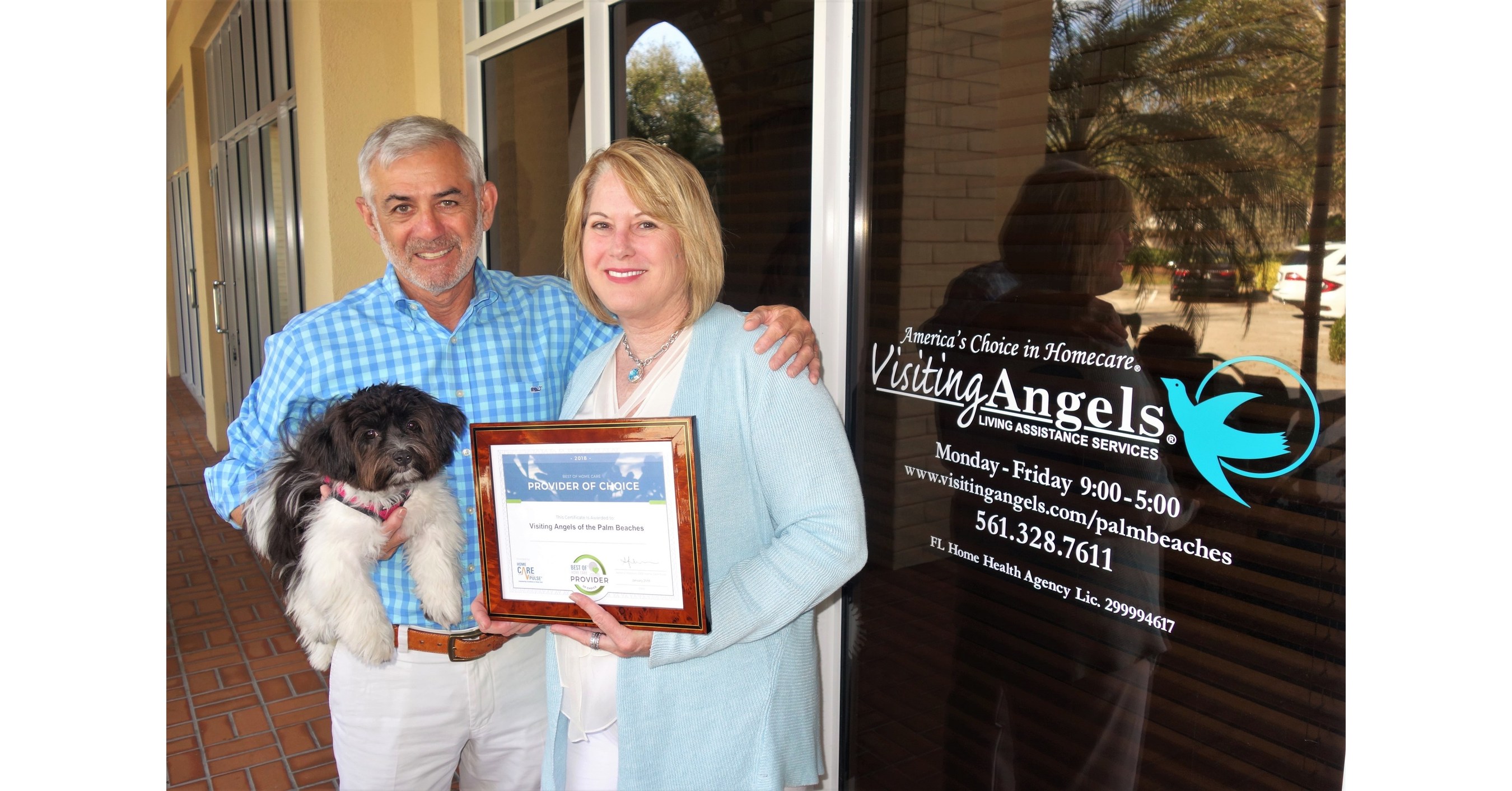 Visiting Angels of the Palm Beaches Receives 2018 Best of Home Care ...