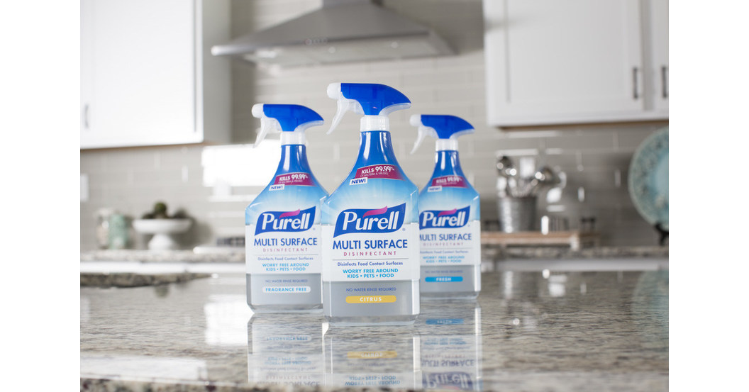 PURELL® Multi Surface Disinfectant Voted Product of the Year 2018