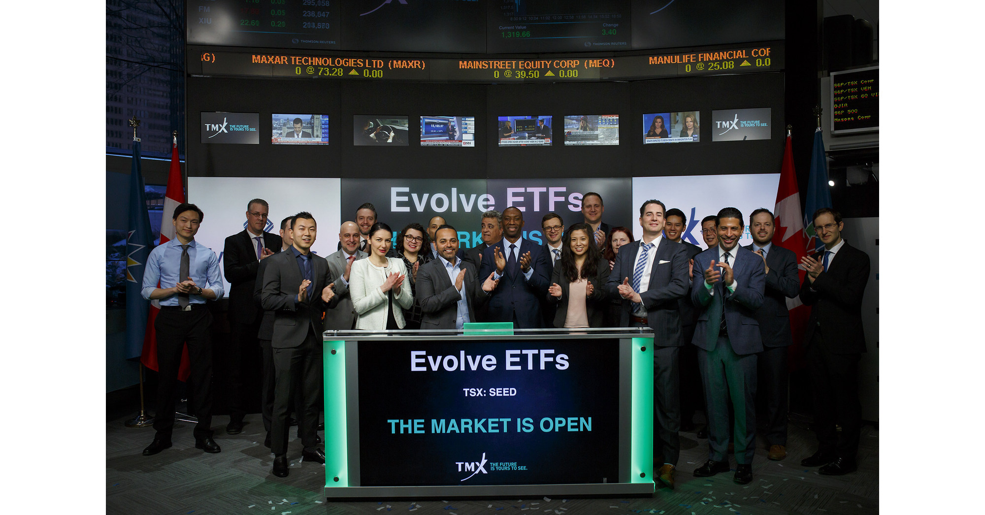 Evolve ETFs Opens the Market