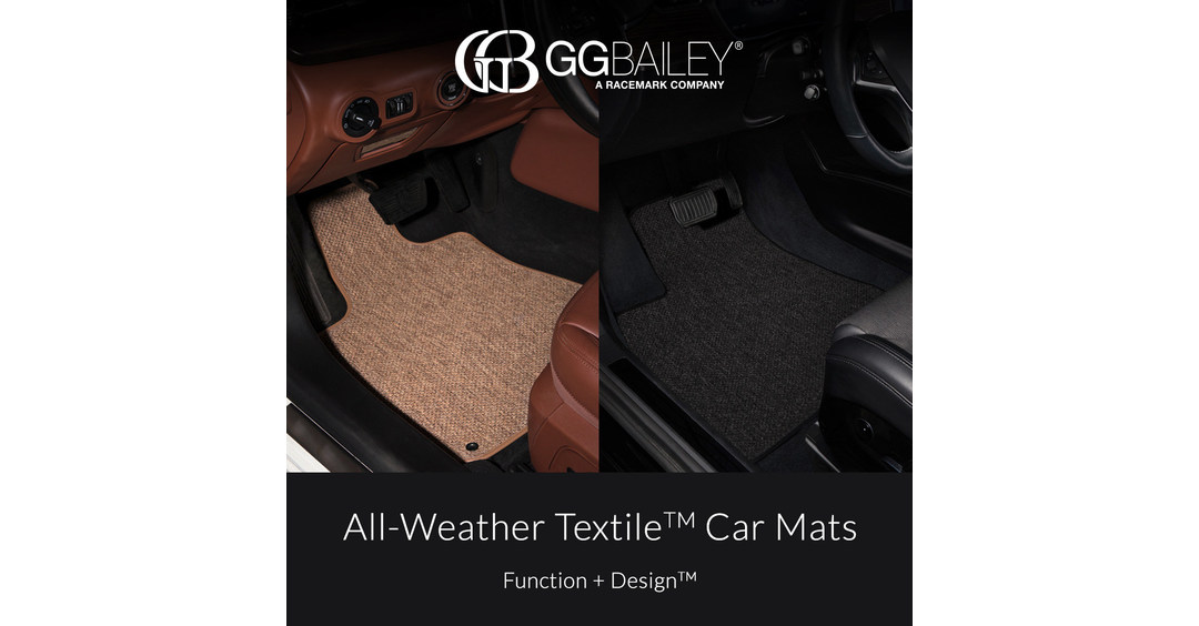 GGBAILEY Launches an Industry First All-Weather Textile™ Car Mats
