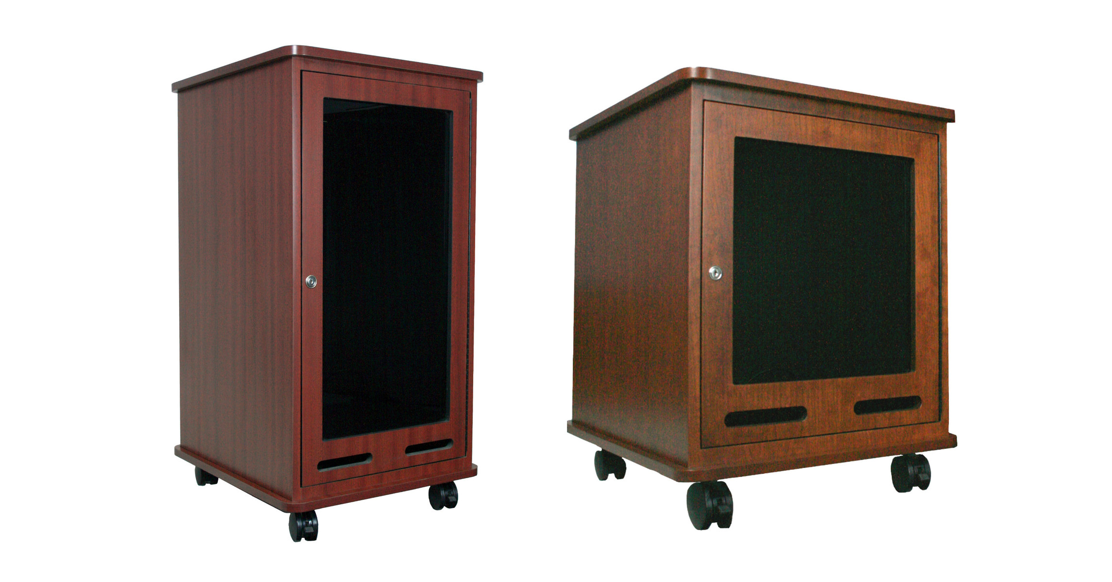 New AmpliVox Rack Cabinets Store Components with Style and Security