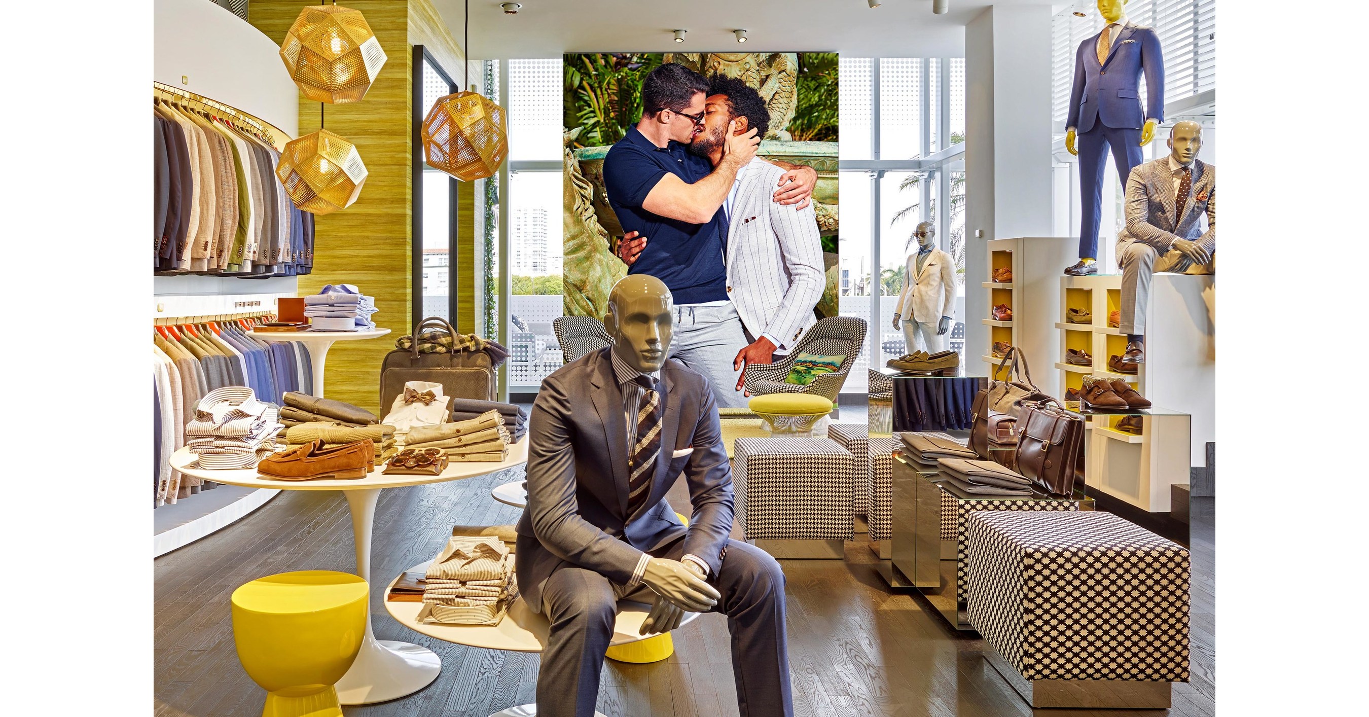 Suitsupply's SS18 Campaign Is Celebrating Gay Love on Their Global Platform