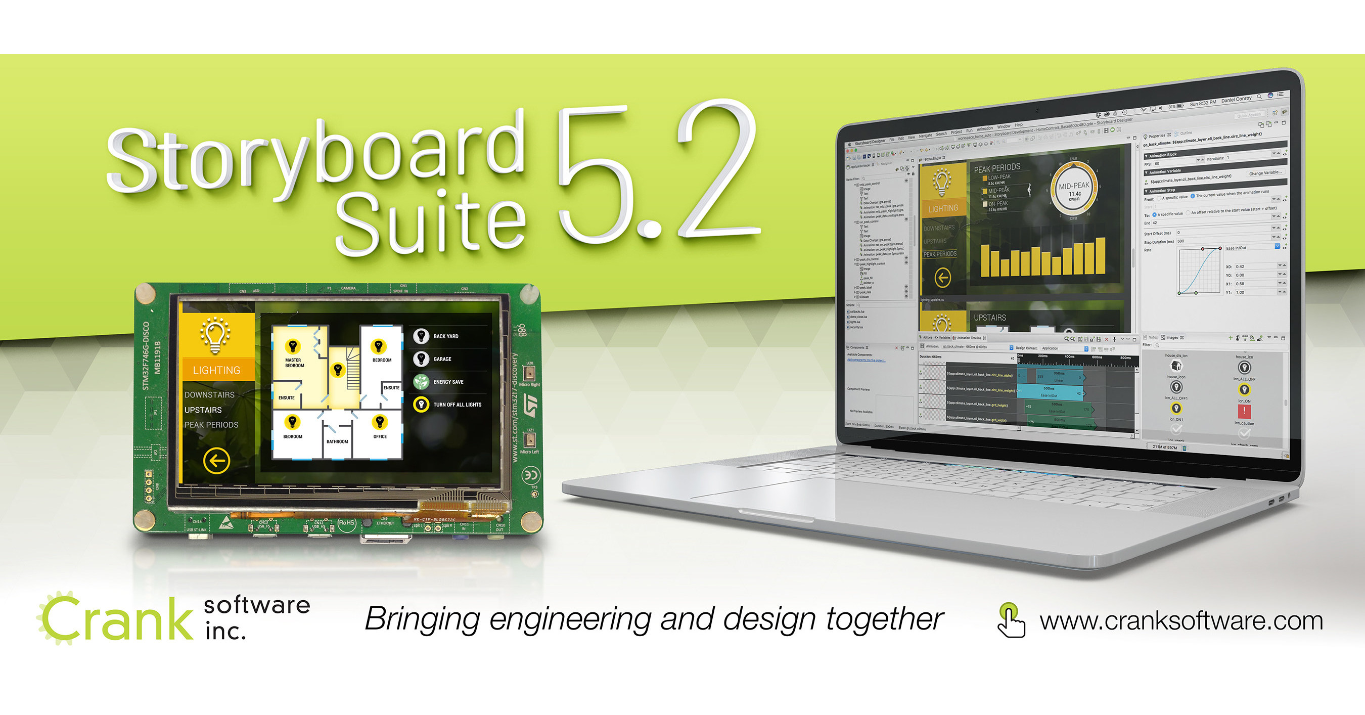 Crank Software Delivers a Design-centric Approach to Embedded UI Development with Storyboard ...