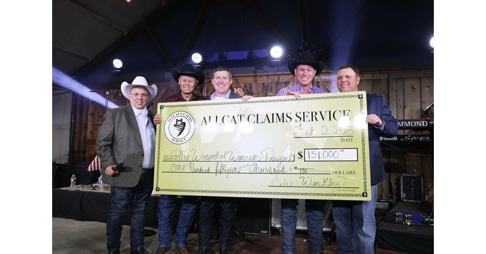 Allcat Claims Service Continues Supporting Wounded Warriors