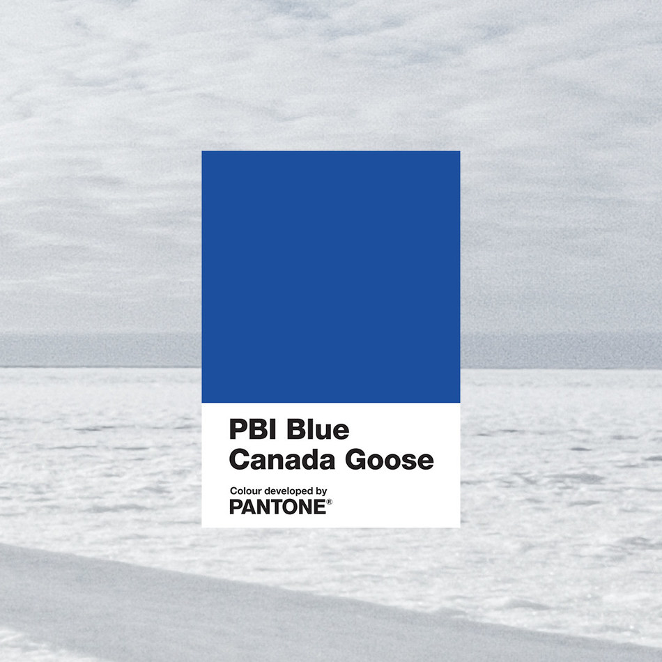 Canada Goose announces customized Pantone colour - PBI Blue - to ...