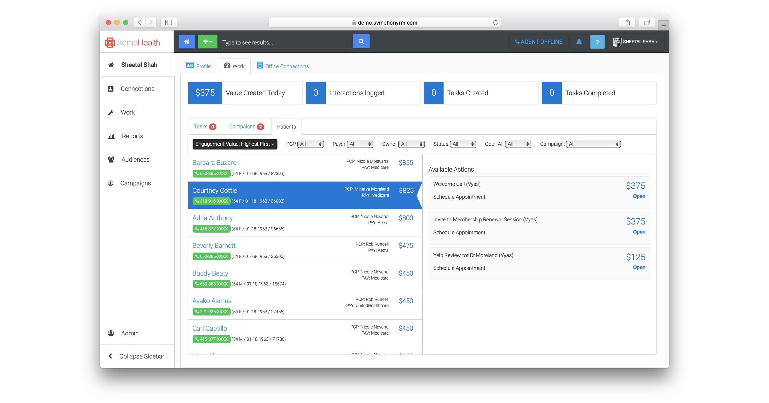 SymphonyRM Attains Coveted Position at HIMSS18 VentureConnect