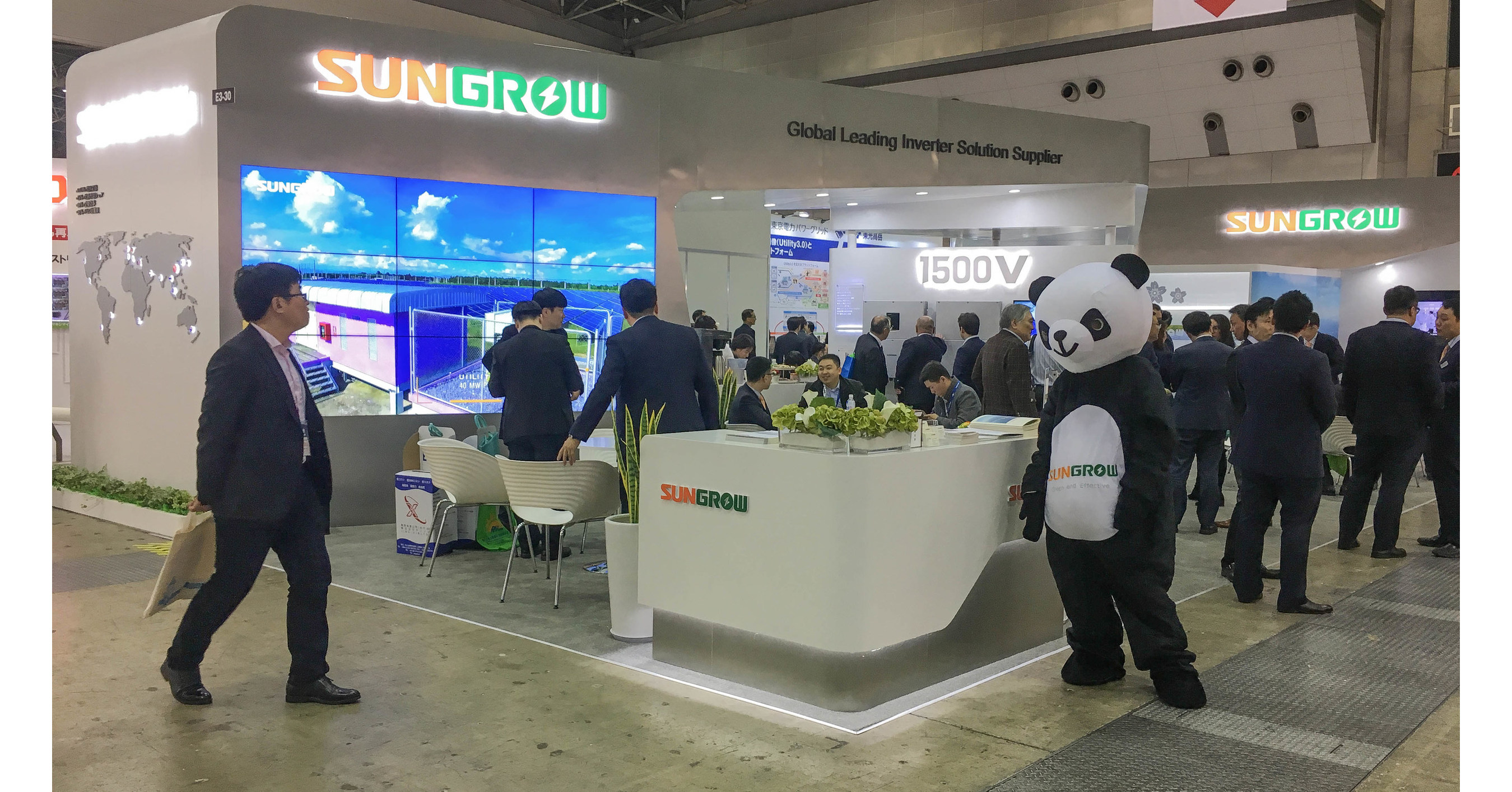 Sungrow Showcases 1500V String Inverter, ESS, and Floating PV System at ...