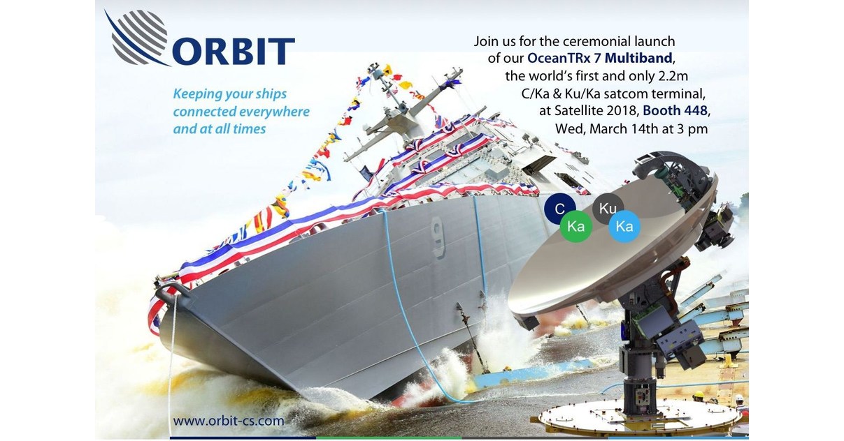 Orbit to Display World's First 2.2-Meter Multiband Maritime Satellite ...
