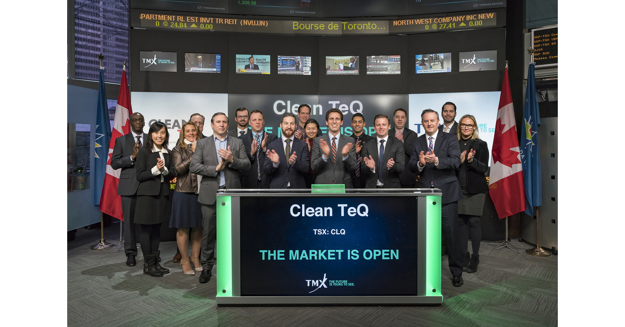 Clean TeQ Holdings Limited Opens the Market