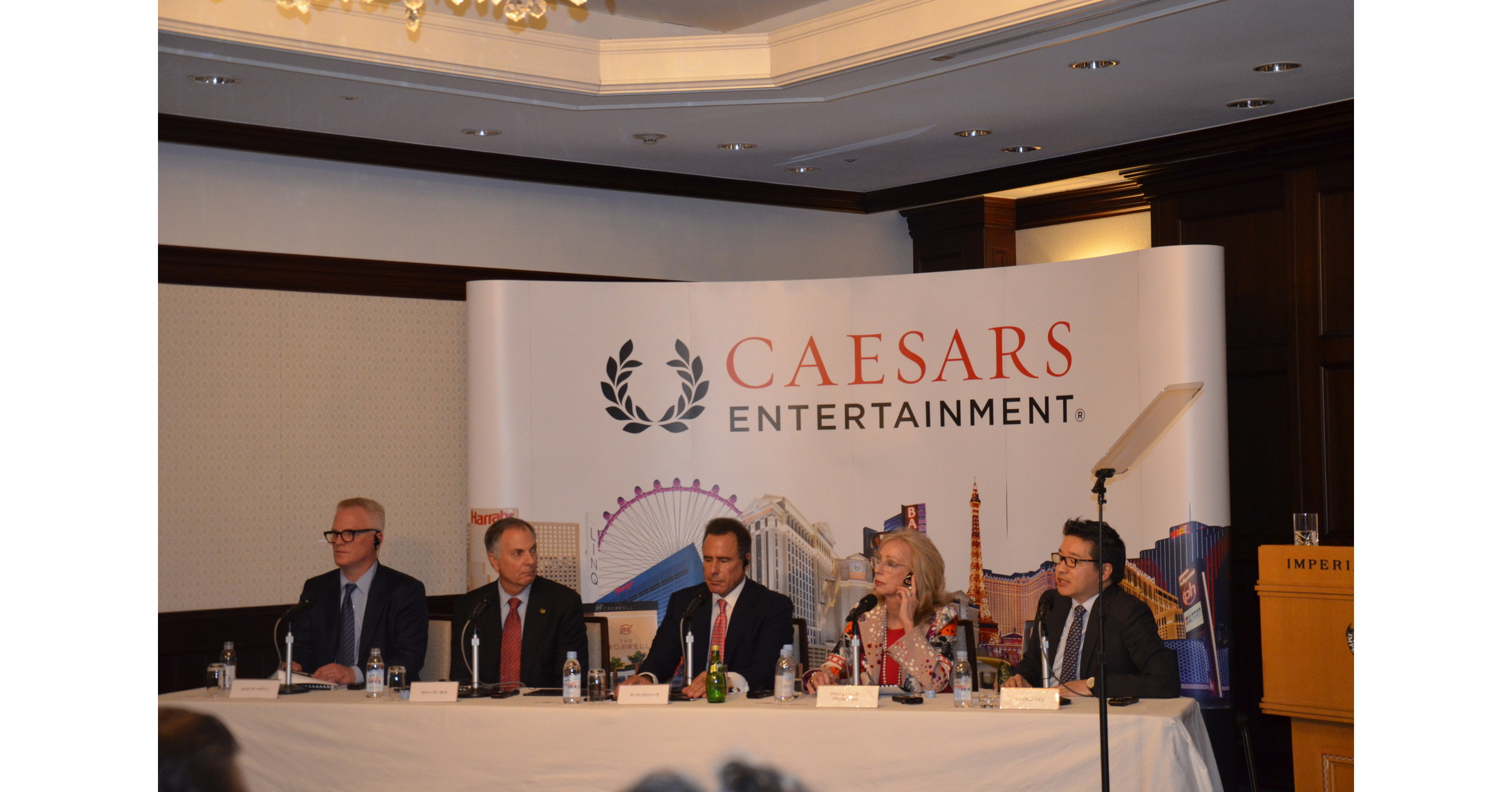 Caesars Entertainment President and Chief Executive Officer Mark ...