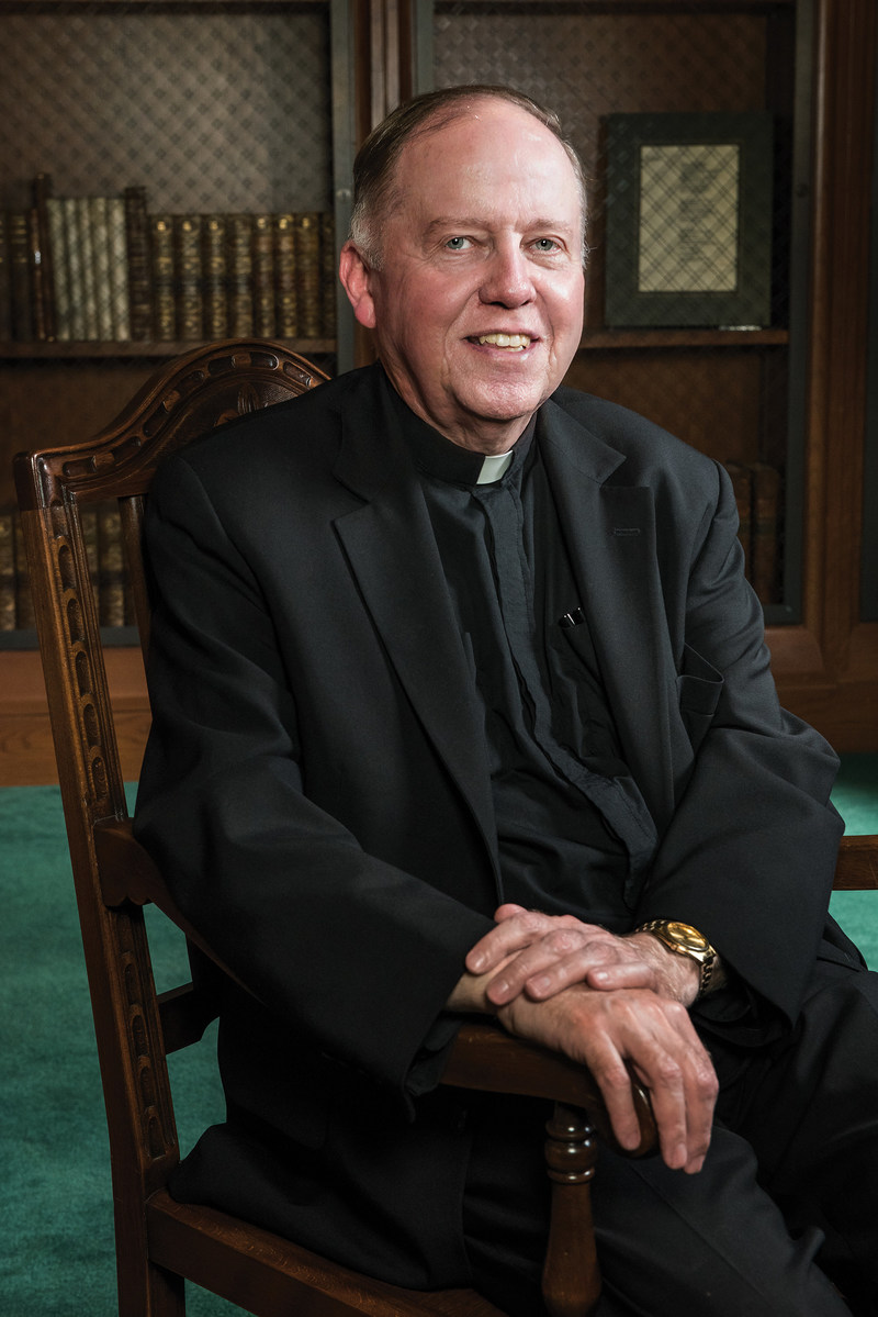 Boston College President Father William P. Leahy will be honored with ...