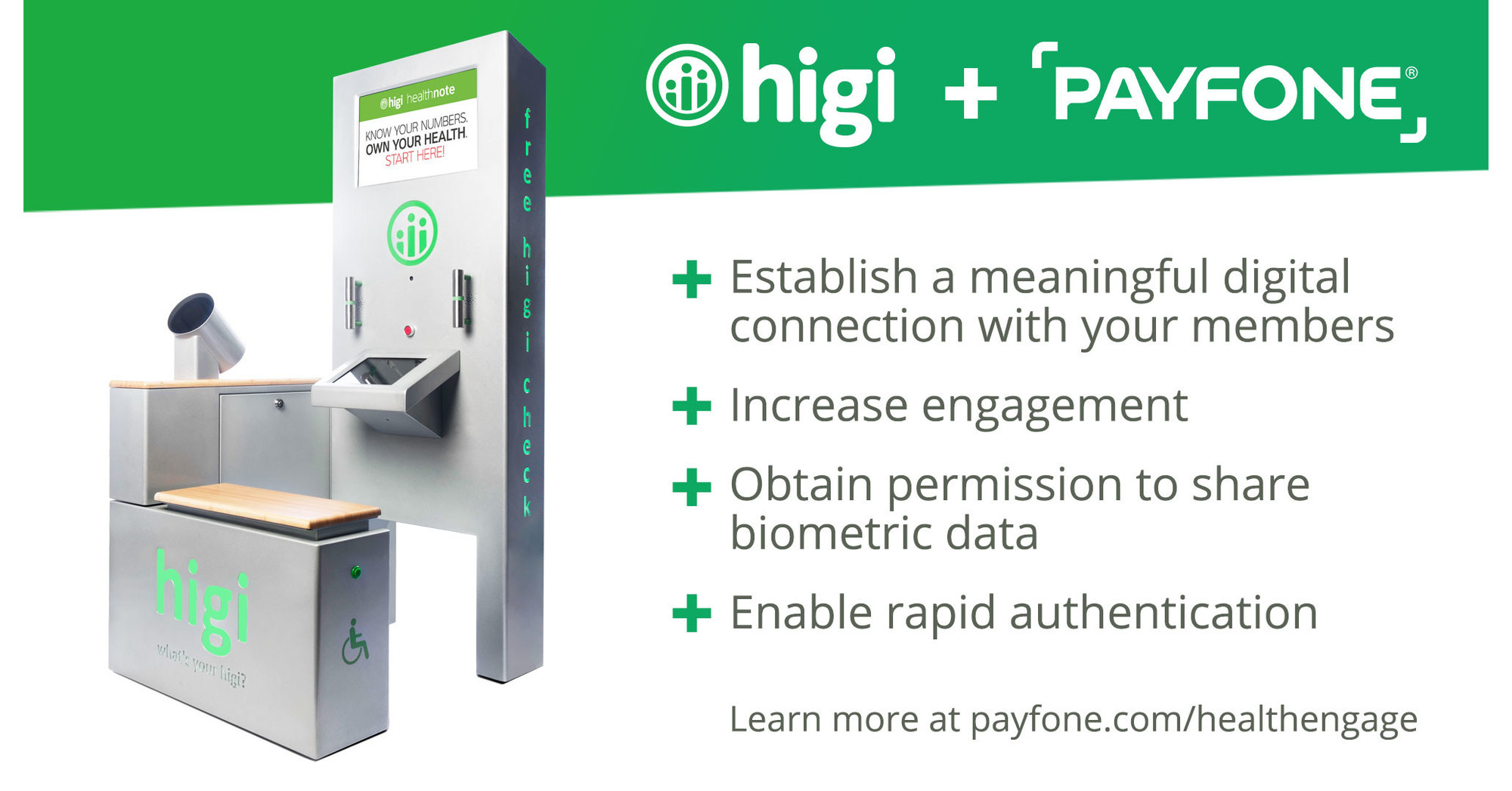 Payfone and higi Unveil "Future of Healthcare Engagement Technology ...