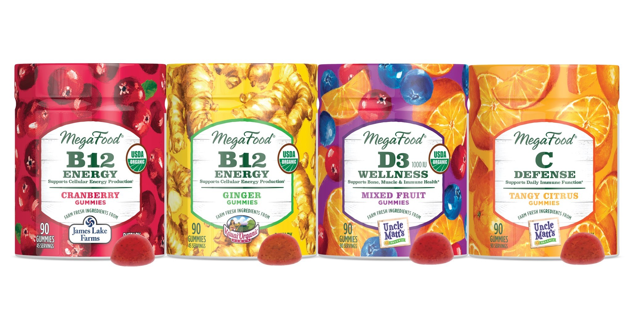 MegaFood® Packs Real Food Nutrition into New Line of Gummies