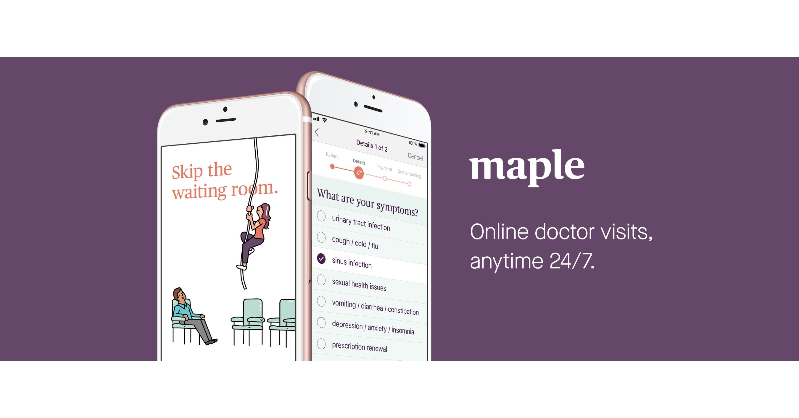Maple raises $4 million in funding to advance virtual healthcare in Canada