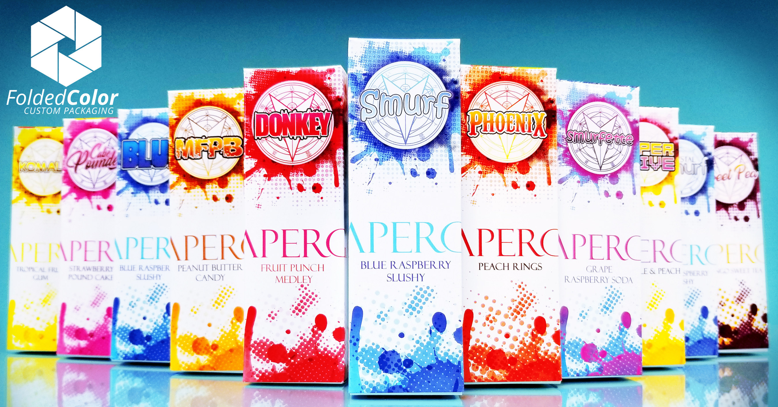 Vapergate Turns to FoldedColor for Production of 16 Varieties of Vaping ...