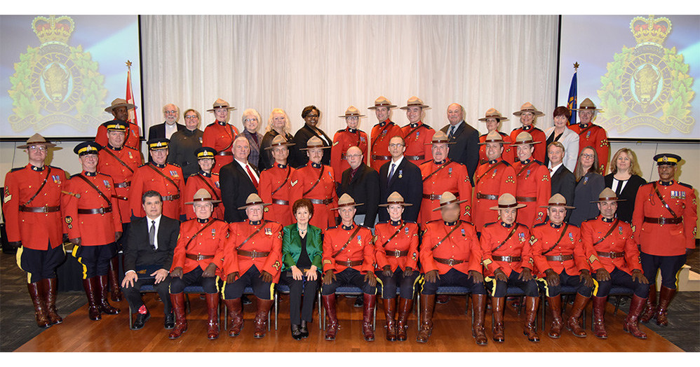 RCMP Long Service Awards presented to 43 exemplary employees