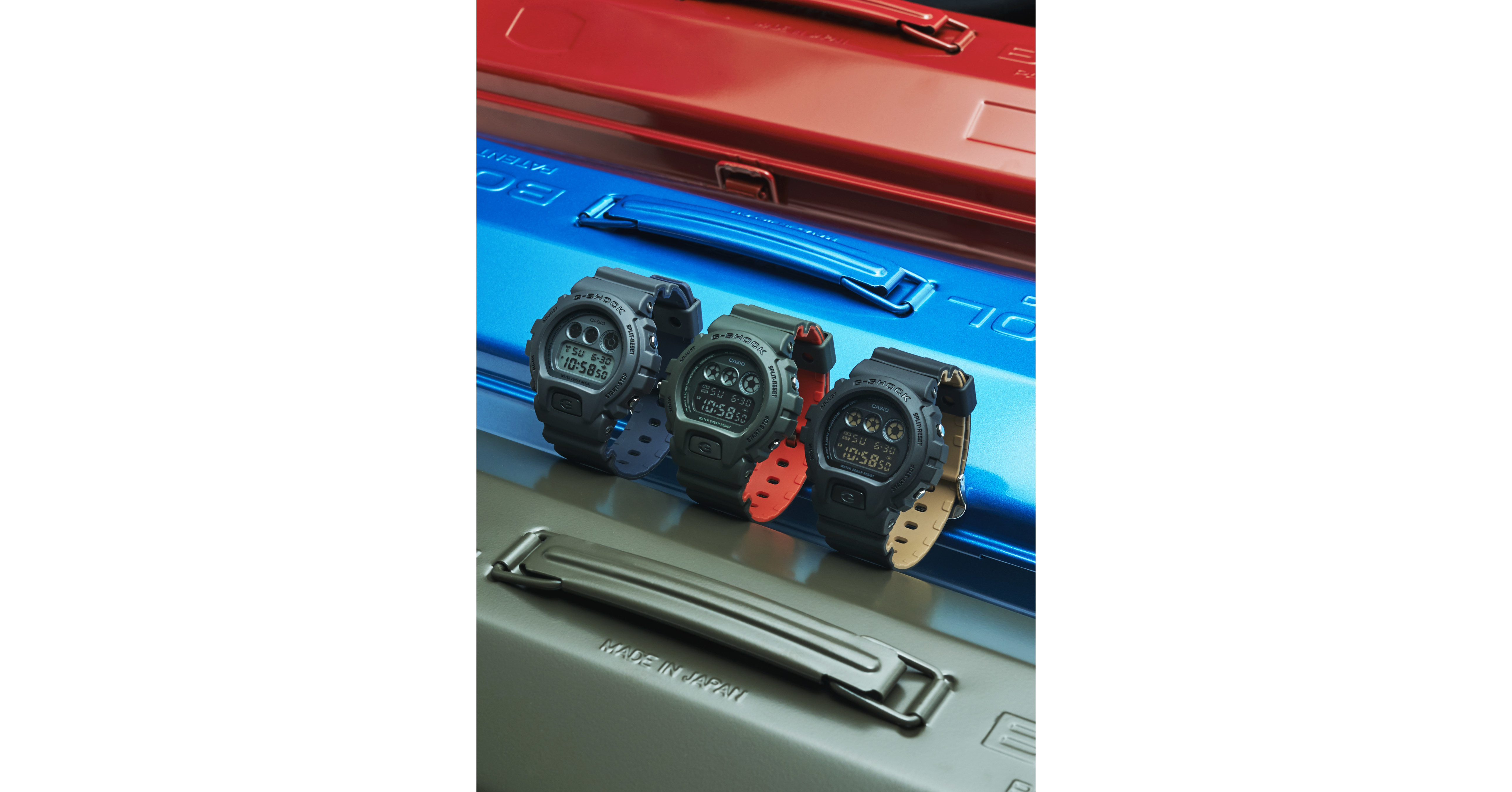 Casio G-SHOCK Re-Introduces DW6900 With Stealth Military Collection
