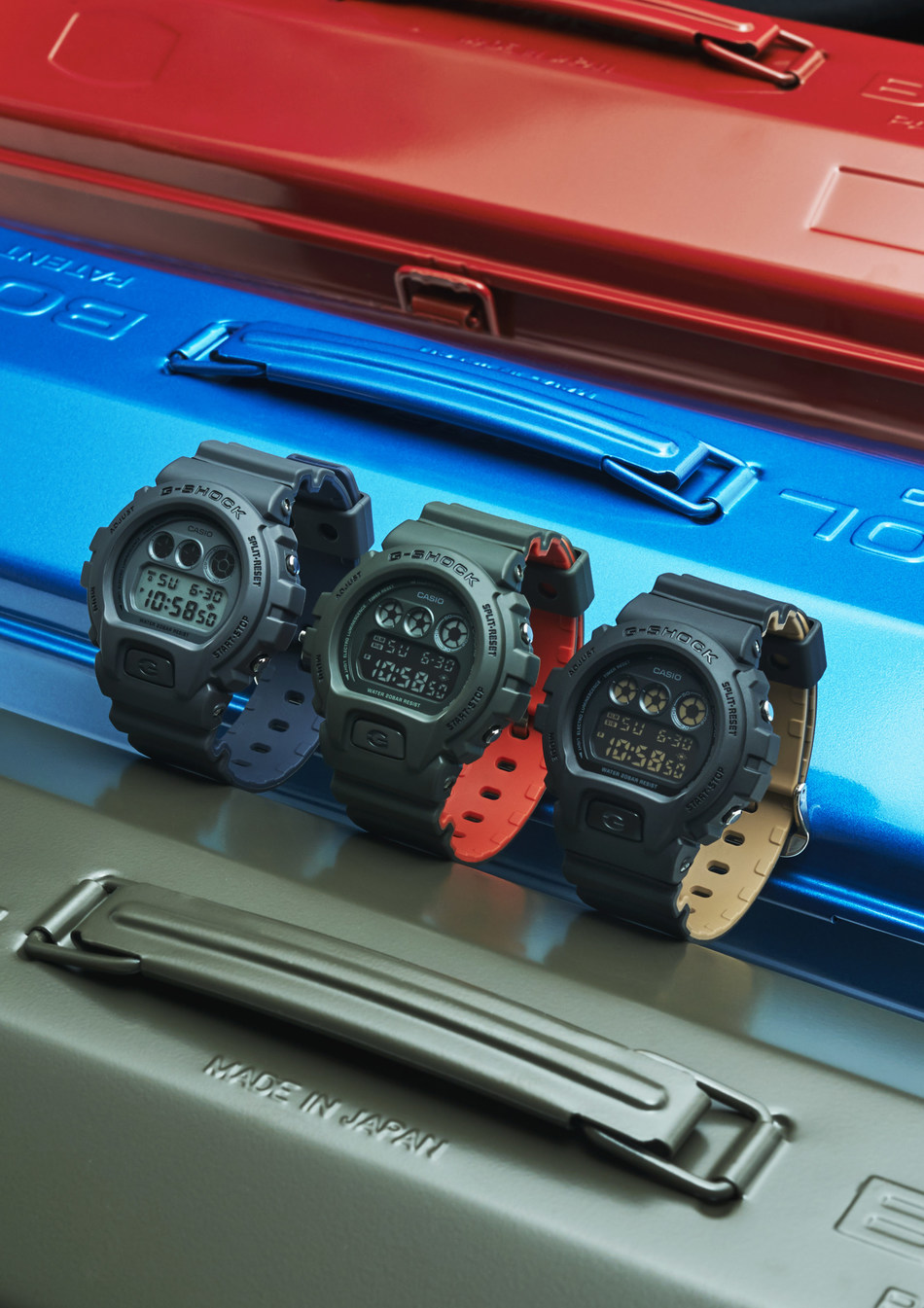 Casio G-SHOCK Re-Introduces DW6900 With Stealth Military Collection