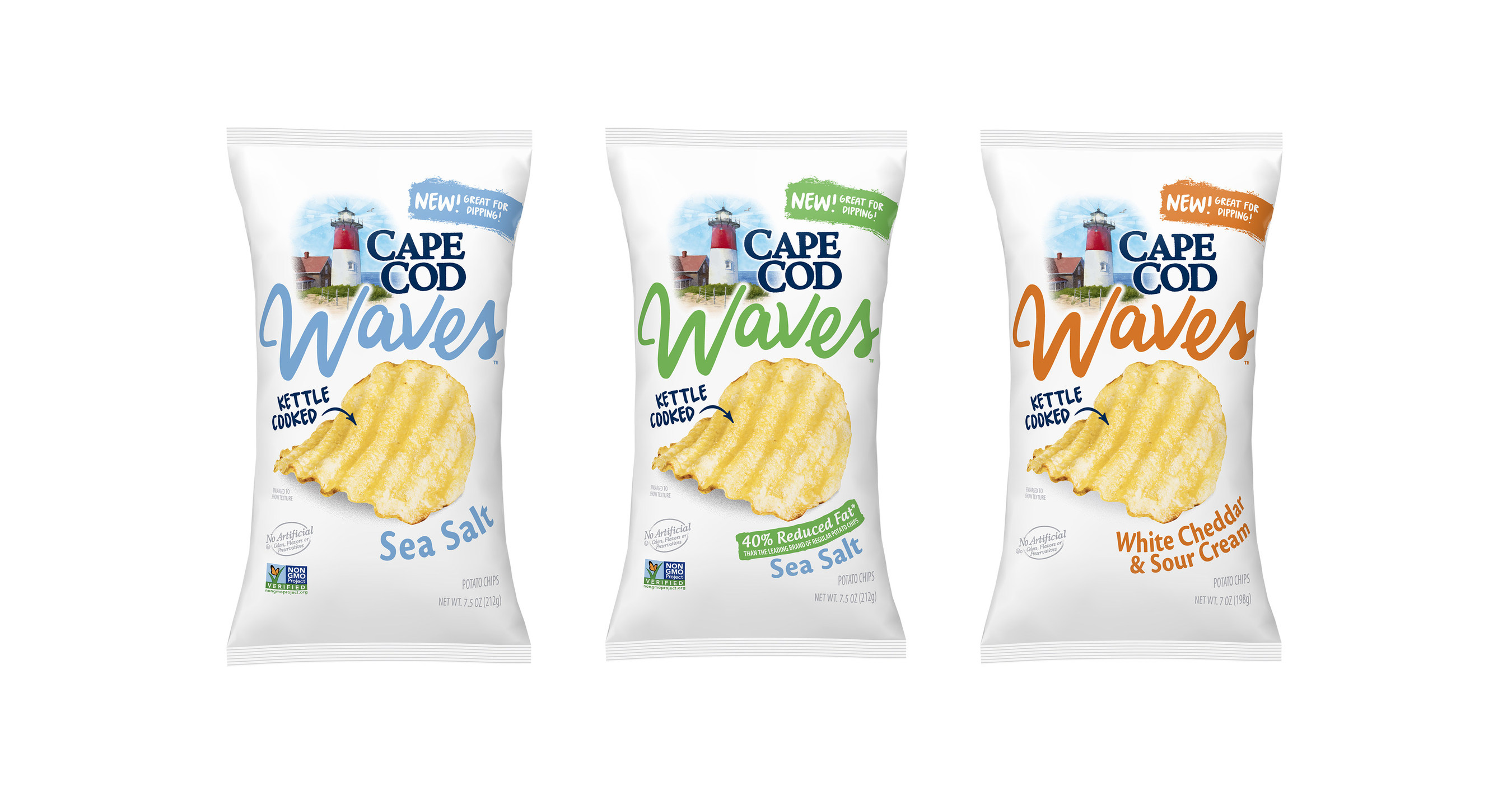 Cape Cod® Potato Chips Makes A Splash With New Dippable Cape Cod® Waves ...