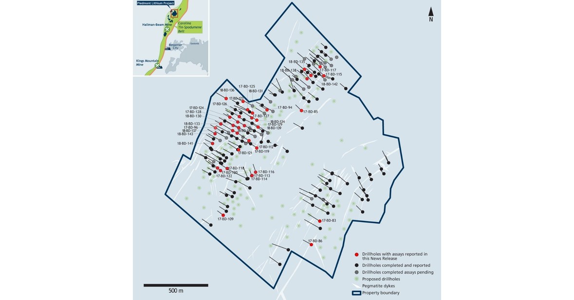 Piedmont Continues To Define High Grade Lithium Mineralisation In North ...