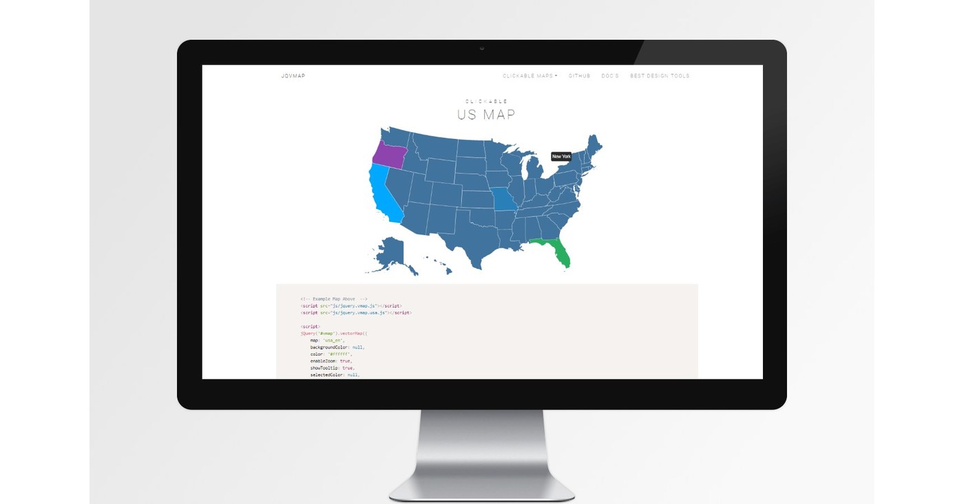 Clickable Maps by JQVMap Join 10 Best Design and Add New Regional Geography