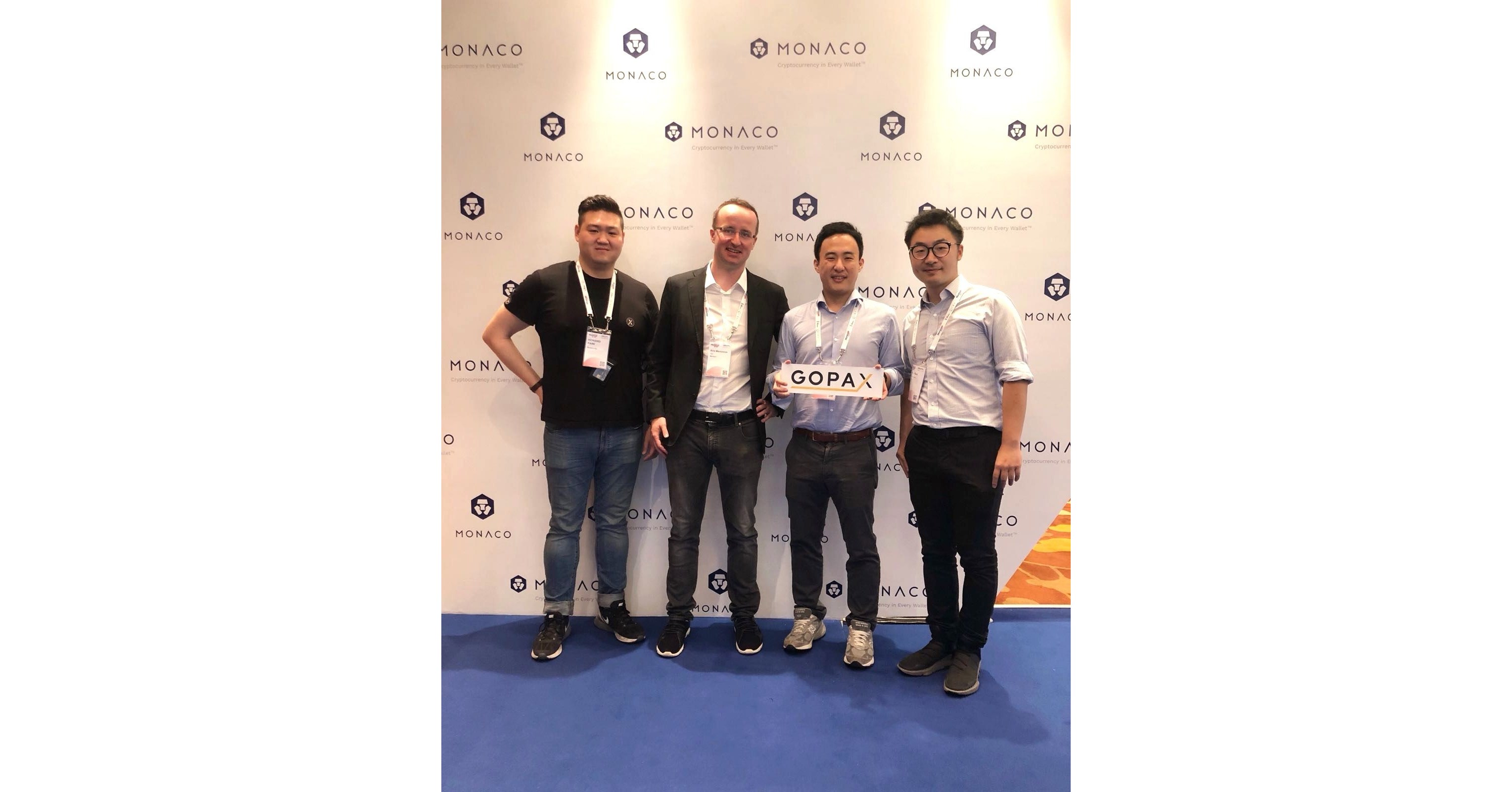 Monaco and GOPAX Announce Partnership Plans at Money20/20 Asia