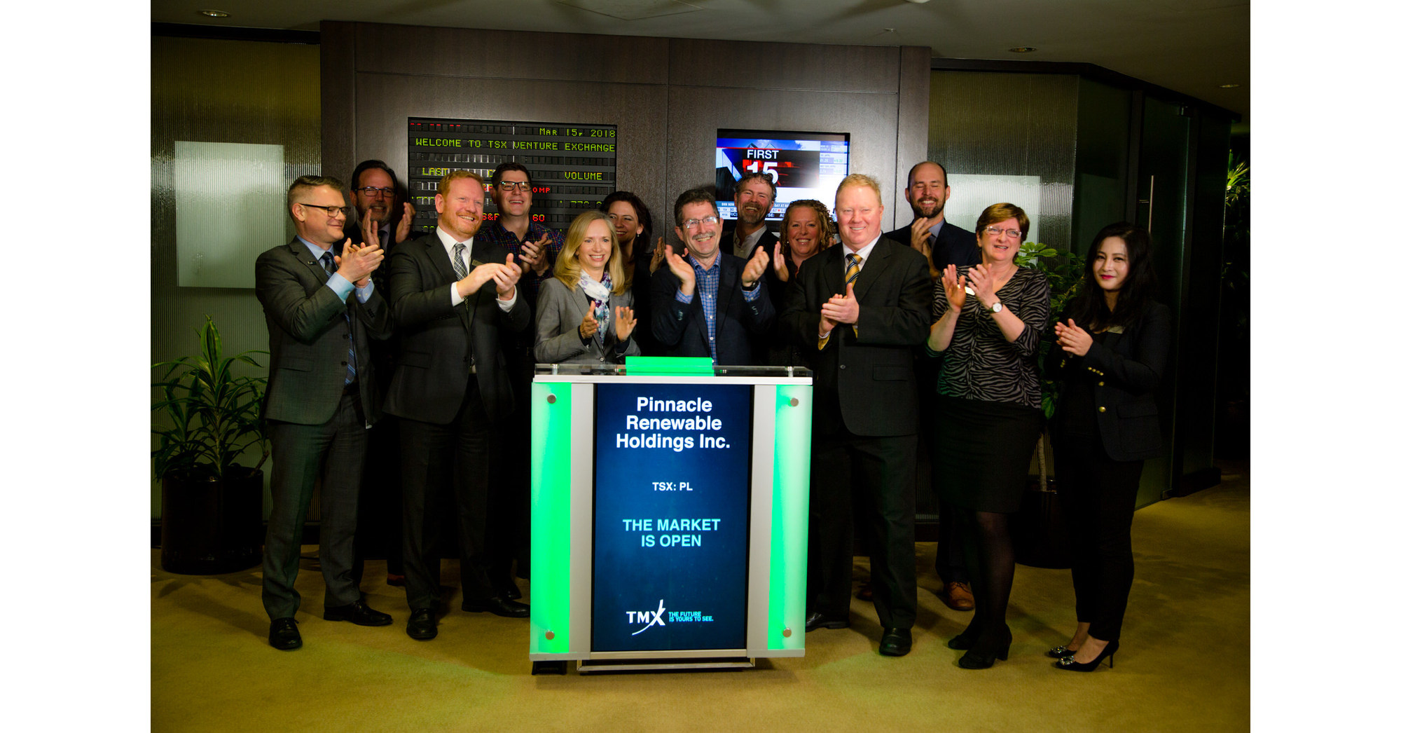 Pinnacle Renewable Holdings Inc. Opens the Market