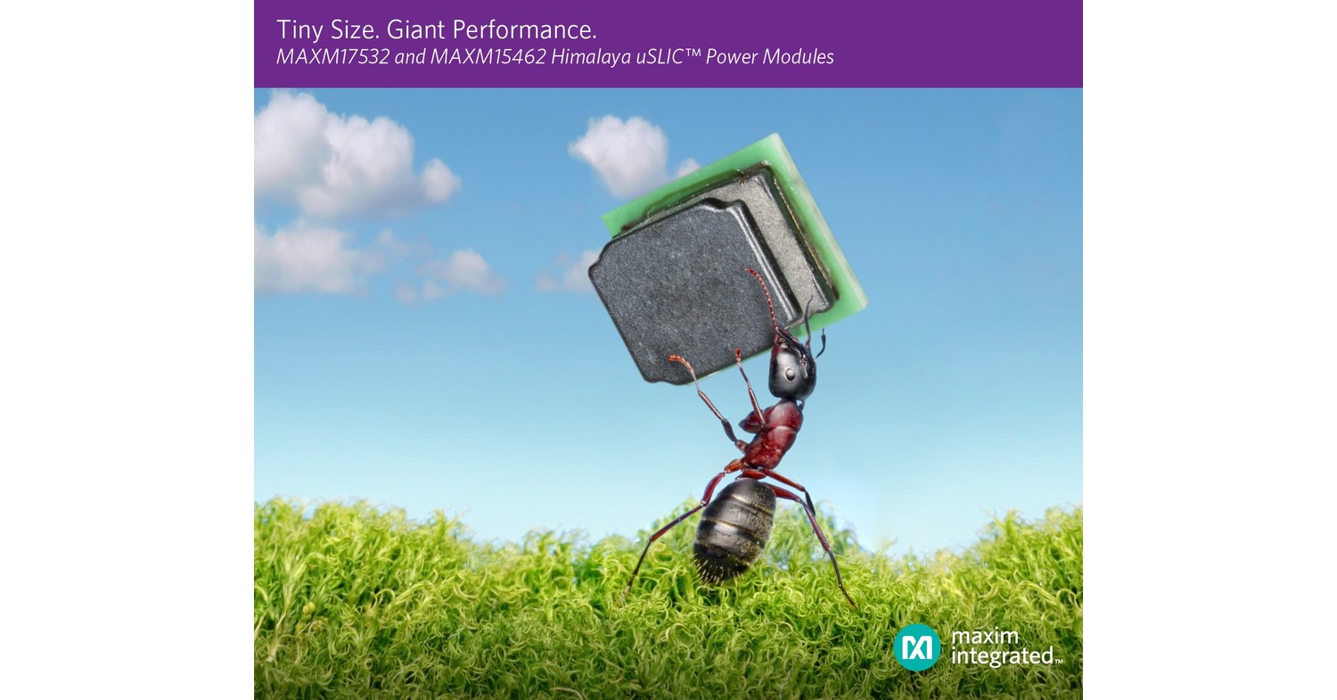 Maxim's Himalaya uSLIC Solution, the Industry's Smallest Power Modules ...