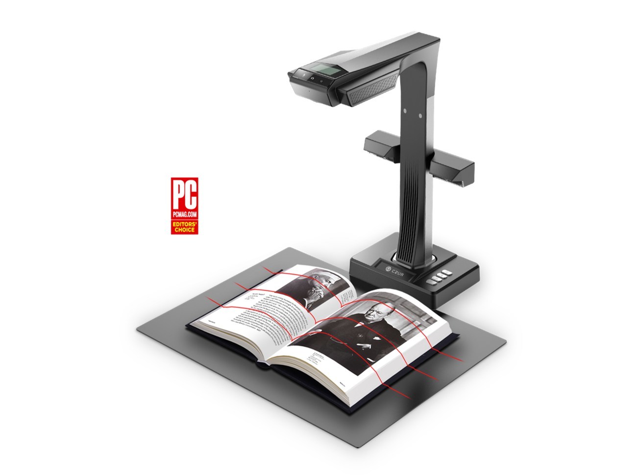 CZUR ET16 Plus Book Scanner Won PC Magazine Editors' Choice