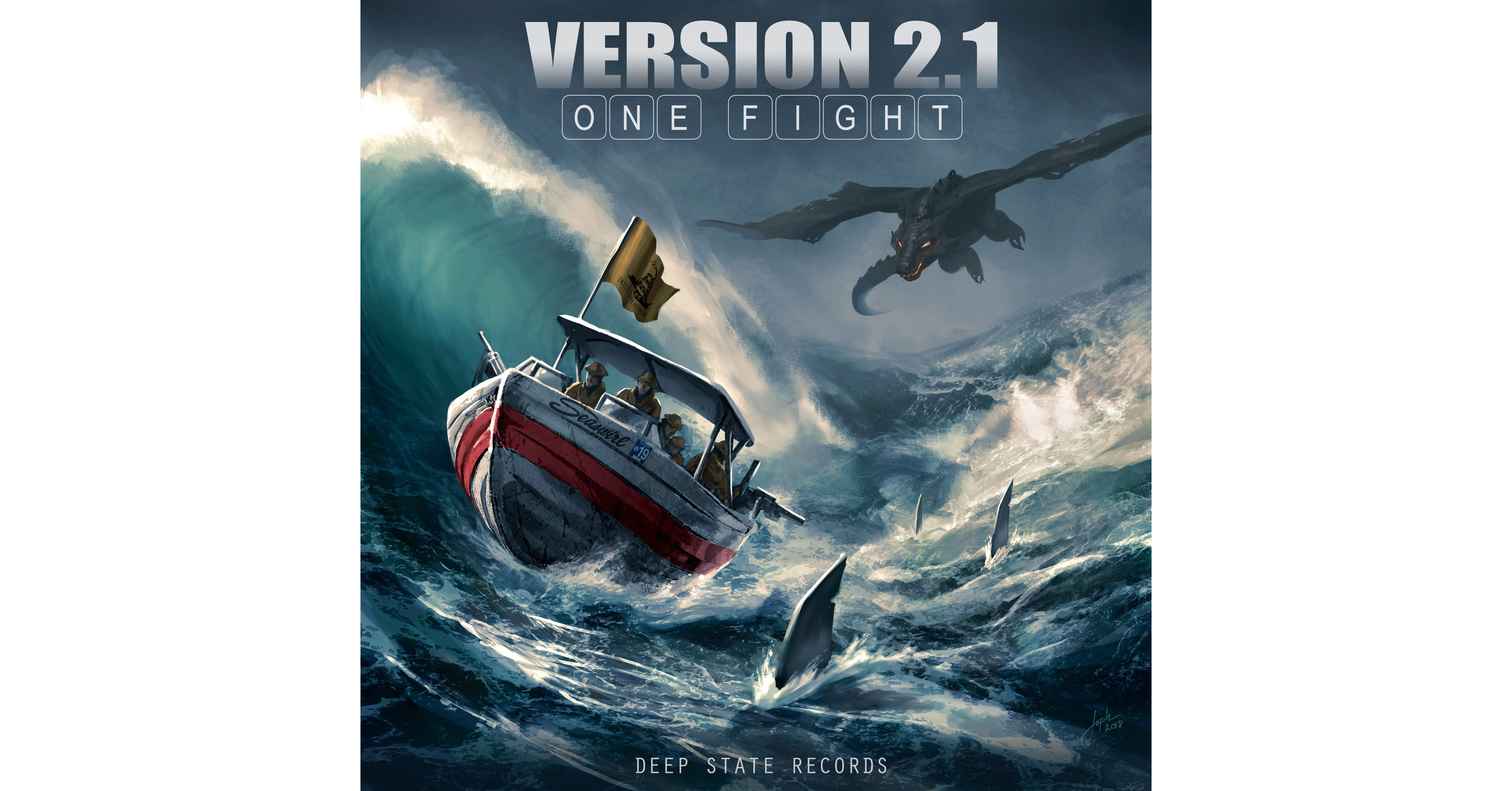 Deep State Records Debuts LP "One Fight" by Version 2.1