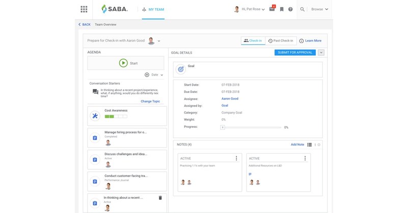 Saba Launches Hyper-connected Learning, Coaching and Feedback Experiences