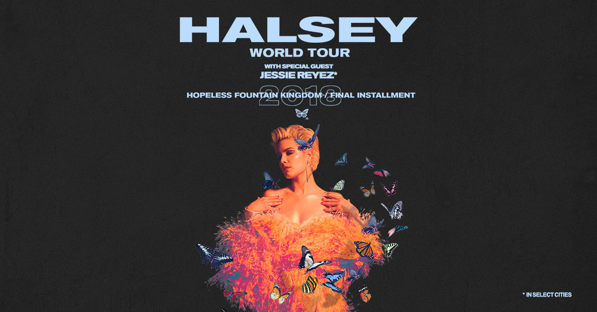 Halsey Announces Hopeless Fountain Kingdom / World Tour The Final ...