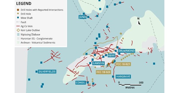 First Cobalt Identifies Potential 100 Metre Zone from First Assays in ...