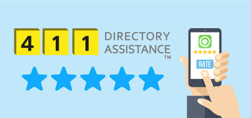 Share Your Experience with 411 Directory Assistance's Star Rating ...