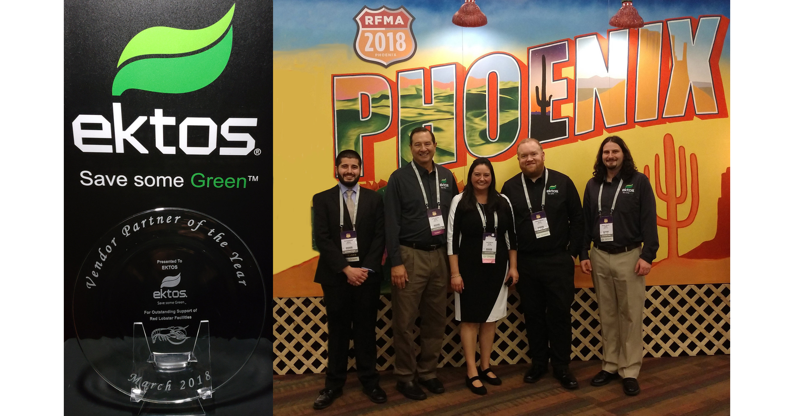 EKTOS Honored As Red Lobster Vendor Partner Of The Year