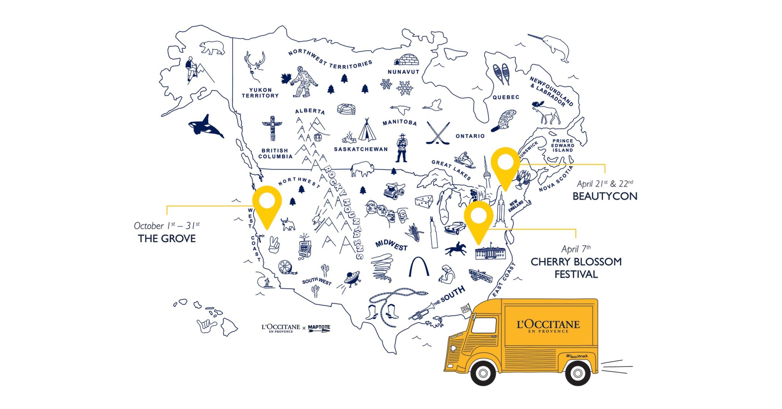 L'Occitane Introduces First-Ever L'Occi Retail Truck