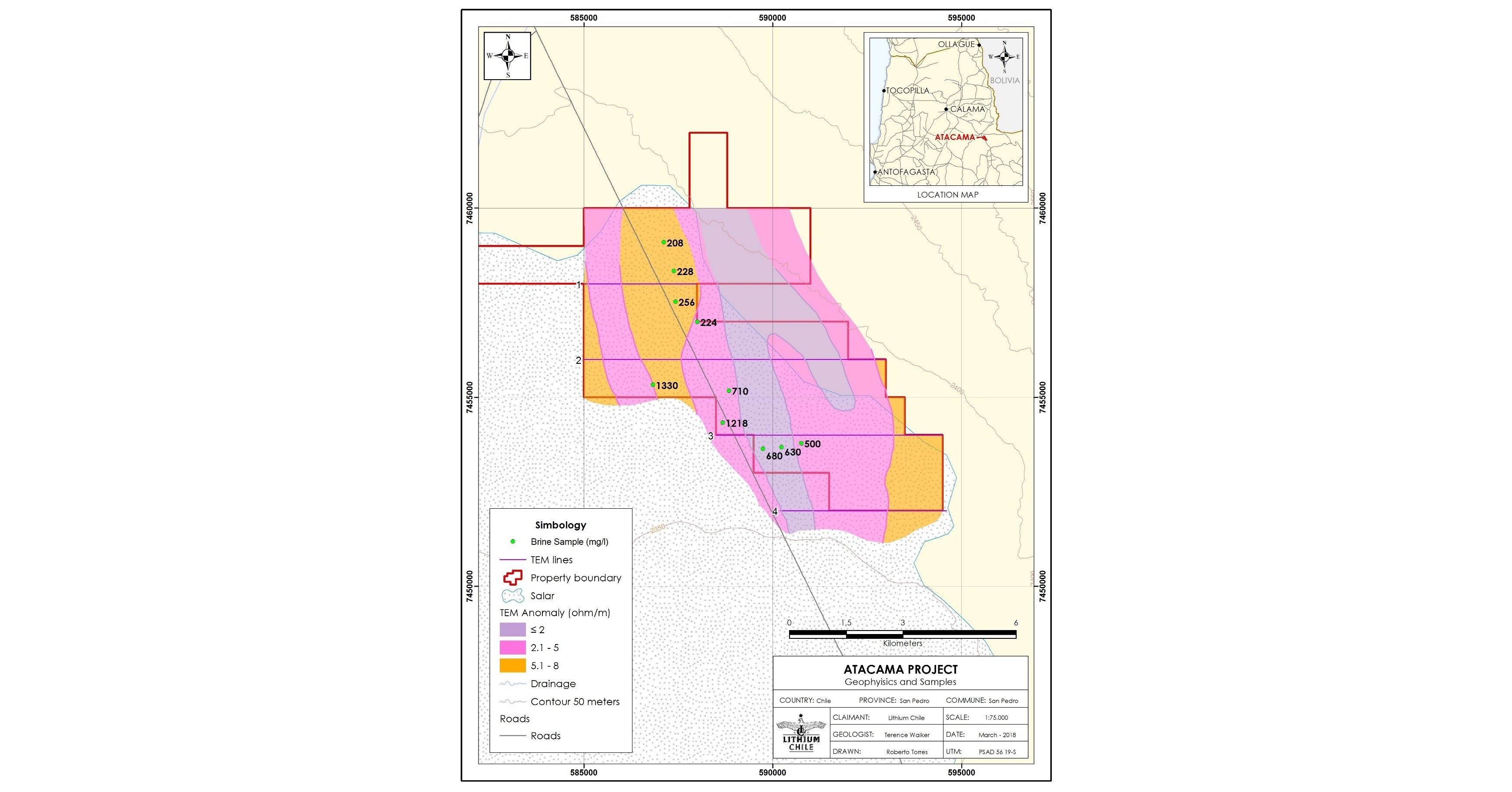 Lithium Chile identifies multiple high-priority target areas at Salar ...