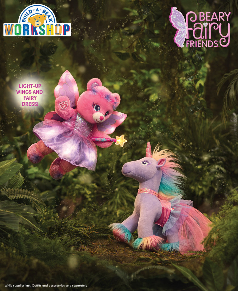 Find Your Wings: Build-A-Bear Workshop® Launches ’Beary Fairy Friends ...