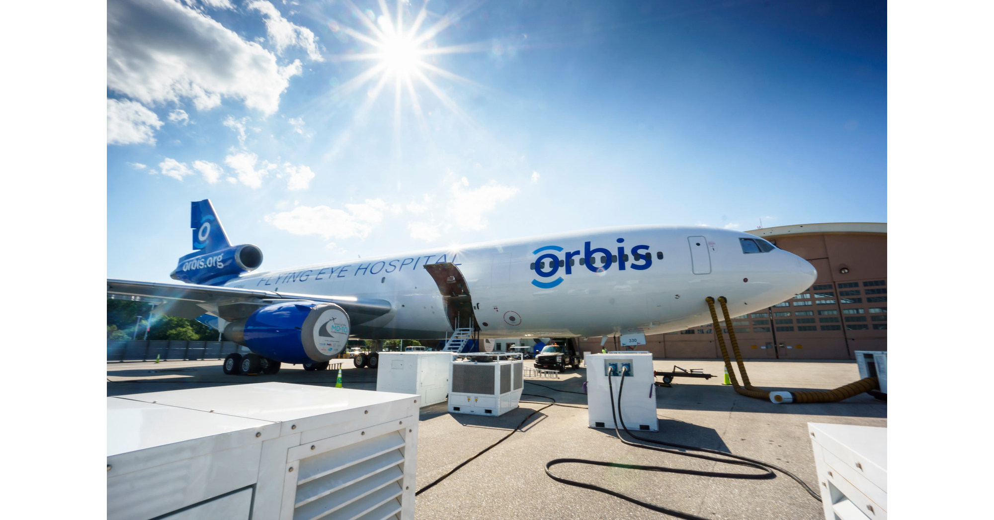 Orbis debuts simulation training on first Flying Eye Hospital trip of 2018