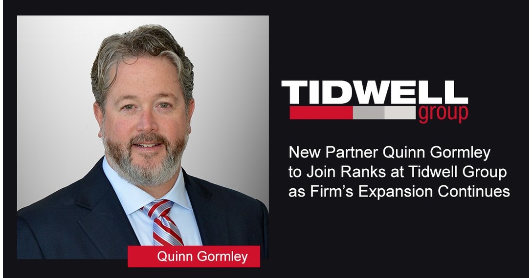 New Partner Quinn Gormley to Join Ranks at Tidwell Group as Firm's ...