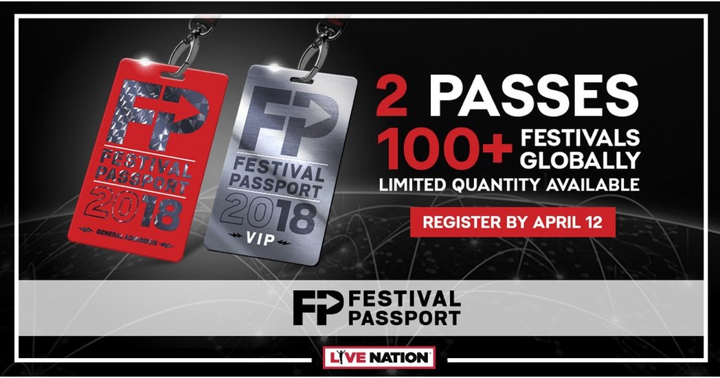 Live Nation Expands Festival Passport For 2018 With Brand New VIP Tier ...