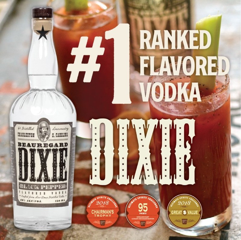 Dixie Black Pepper Vodka Is Voted The World’s Top Flavored Vodka