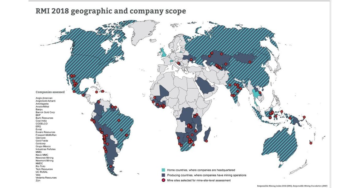 Responsible Mining Index 2018 Highlights Leading Practices, and Shows ...