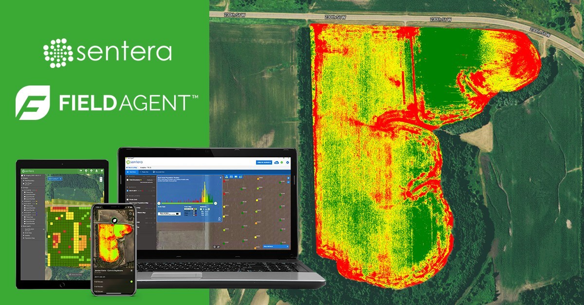 Sentera Extends FieldAgent's In-Field Analysis Toolset